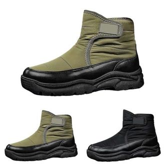 Generic Bottes dhiver pour homme et femme - Doublure en fourrure chaude - Imperm&eacute;ables et antid&eacute;rapantes - Pour le trekking, la randonn&eacute;e, la neige - Chaussur