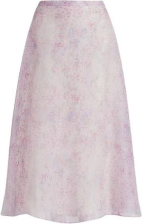 Alberta Ferretti Femme, Jupes, Rose, Taille: 34 FR Silk Organza Skirt