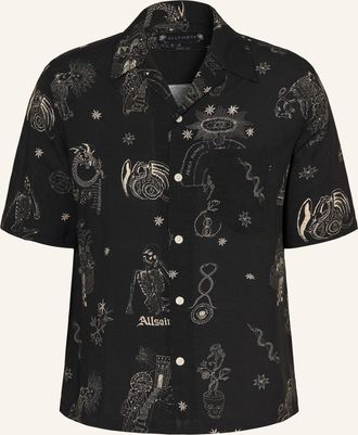 AllSaints Allsaints Resorthemd Terra Comfort Fit schwarz