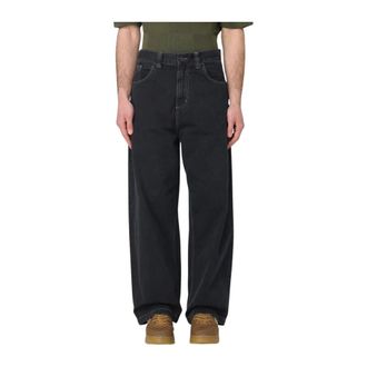 Carhartt Work in Progress Schwarze Regular Fit Jeans f&uuml;r M&auml;nner - - Jeans - Herren - Schwarzk - XS