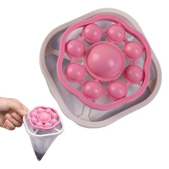 Generic Schwimmendes Haarfilternetz - Haarf&auml;nger-Waschmaschine, Hundekatze Fusselentferner, Waschmaschine Filterbeutel | Multifunktionales Fusselsack Reinigun