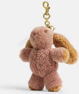 Coach Floppy Kuscheliger H&auml;schen-Taschenanh&auml;nger Aus Lammfell