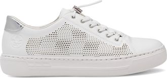 Rieker Sneakers Rieker L9853-80 Wei&szlig;