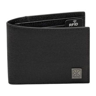 Calvin Klein Portefeuille Bifold Emblem - Homme - Accessoires - Noir - Taille: ONE Size