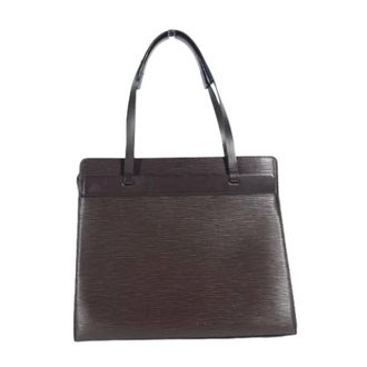 Louis Vuitton Sac cabas vintage en cuir Epi Pre-owned - Femme - Pre-owned - Brun - Taille: ONE Size