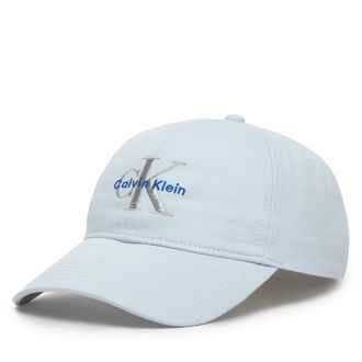 Calvin Klein Cap Calvin Klein Monologo Embroidery Baseball Hat LV04K5026G Himmelblau