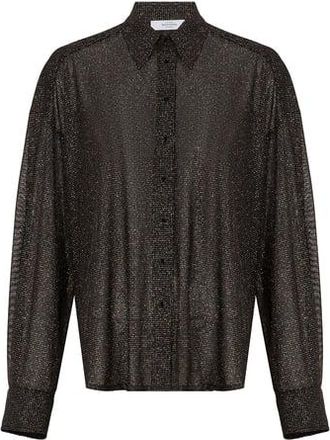 Roseanna Chemise transparente &agrave; strass