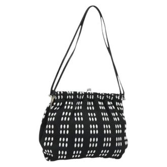 Miu Miu Pre-owned Canvas Schultertasche - - Pre-owned - Damen - Schwarzk - ONE SIZE
