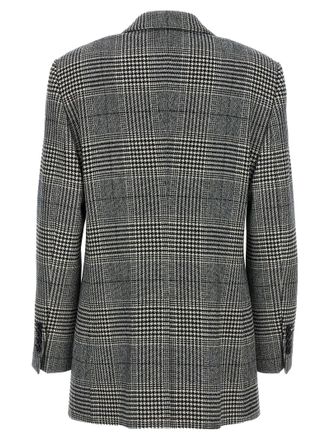 Dolce & Gabbana Womens Bicolor Wool Blazer Clothing