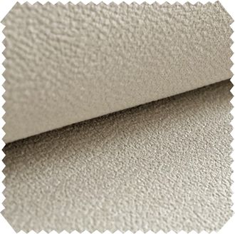 Novely exquisit Milano - Ultraweicher Möbelstoff in Lederoptik - Schwer Entzündbarer Polsterstoff mit Feiner Struktur - Pflegeleichte Meterware 1lfm | Farbe: