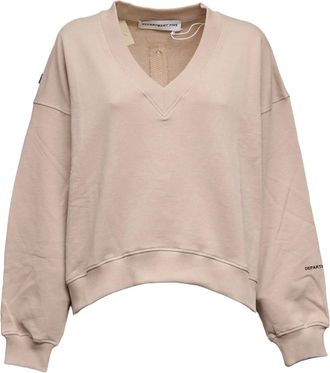 Department Five Department Five, Femme, Sweatshirts et sweats &agrave; capuche, Beige, Taille: 36 FR SweaT-shirt Oversize