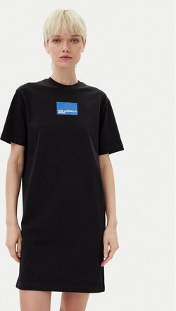 Karl Lagerfeld Kleid für den Alltag A2W13028 Schwarz Regular Fit