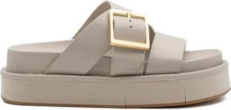 Paloma Barcel&oacute; Femme, Chaussures, Beige, Taille: 40 EU Demi Sandal