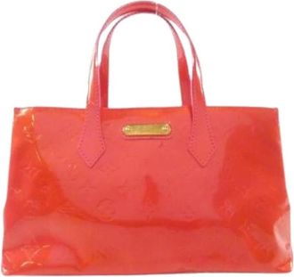 Louis Vuitton Sac &agrave; main Vernis Pre-owned - Femme - Pre-owned - Orange - Taille: ONE Size