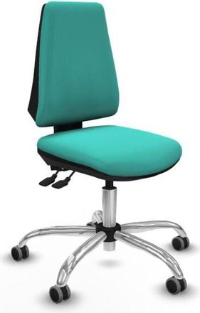 Piqueras y Crespo Piqueras Y Crespo - Elche as similpiel turquesa base cromada ruedas engomadas 65mm