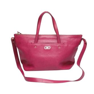 Ferragamo Pre-owned Handbag- Schultertasche - - Pre-owned - Damen - Rosa - ONE SIZE