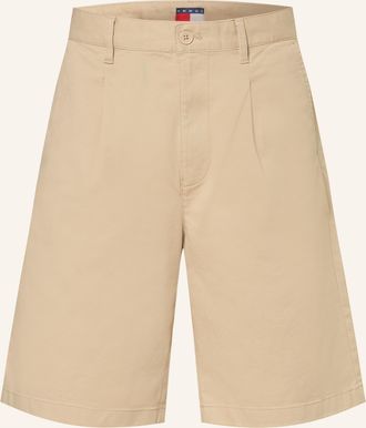 Tommy Jeans Chinoshorts Straight Fit gelb
