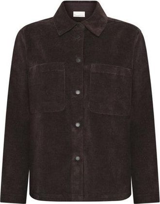 Knowledge Cotton Apparel Corduroy Overshirt W - Langharm Hemd - Damen