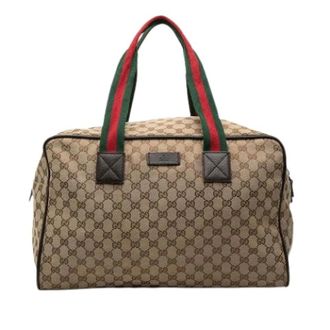 Gucci unisex, Pre-owned, Beige, Taille: ONE Size Sac de voyage Pre-owned