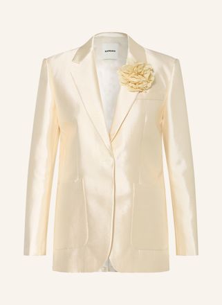 Sandro Sandro Satinblazer beige
