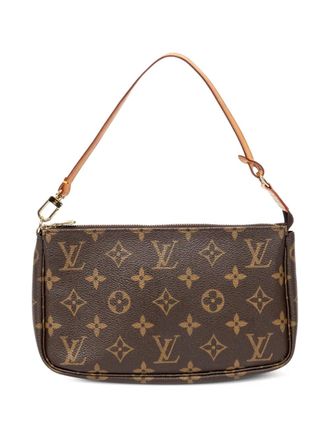 Louis Vuitton sac port&eacute; &eacute;paule Monogram (ann&eacute;es 2000) - Marron