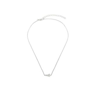 Patrizia Pepe Collier Fly - Femme - Accessoires - Gris - Taille: ONE Size