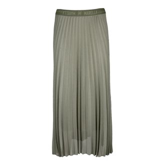 Marella Acerbo Plisseerock - - Skirts - Damen - Gr&uuml;n - XL