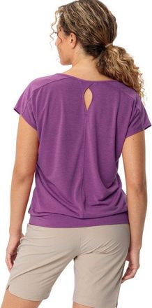 Vaude Funktionsshirt WOMENS SKOMER T-SHIRT III &uuml;berschnittene &Auml;rmel, f&uuml;r sportliche Aktivit&auml;ten und Alltag, k&uuml;hlend
