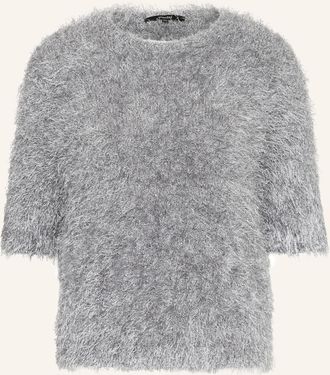 someday Someday Strickshirt Tooni Mit Glitzergarn silber