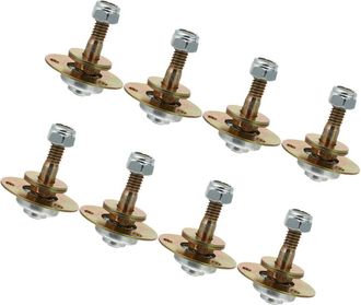 Valiclud 8 Stück Teiliges Mechanische Möbelachsen Lager für Schaukelstühle Robust Verschleißfest Langlebige Verbindungselemente für Heimmöbel Stabile Funktion