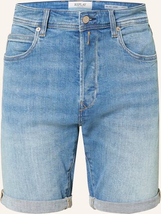 Replay Jeansshorts blau