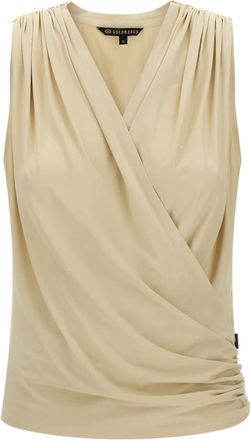 Goldbergh Goldbergh, Femme, Blouses et Chemises, Beige, Taille: 38 FR Calipso Top