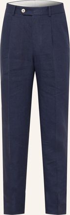 Brunello Cucinelli Brunello Cucinelli Anzughose Extra Slim Fit Aus Leinen blau