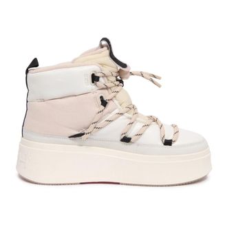 Ash Puffy Nylon Montana Stiefel - - Shoes - Damen - Wei&szlig; - 40 EU