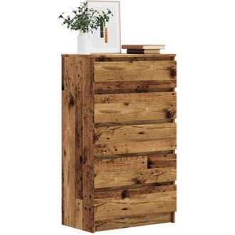 vidaXL Commode vieux bois 60x36x103 cm bois ding&eacute;nierie Vidaxl