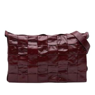 Bottega Veneta Pre-owned Cassette Shoulder Bag - Femme - Pre-owned - Rouge - Taille: ONE Size