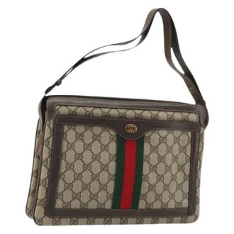 Gucci Pre-owned Vintage Schultertasche - - Pre-owned - Damen - Beige - ONE SIZE