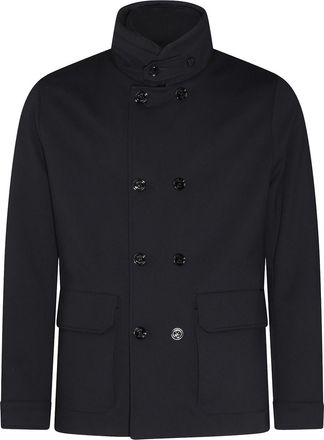 Moorer Kurzer Mantel - Blau