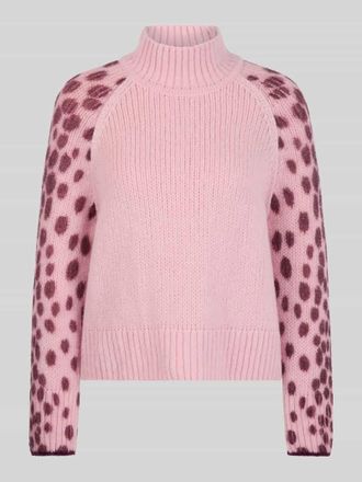 Marc Cain Pullover aus Alpakamix mit Logo-Detail