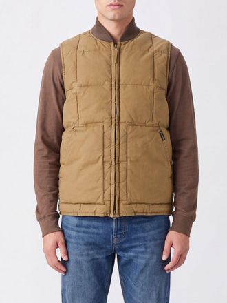 Filson Gilet matelass&eacute; en coton avec col bomber et fermeture zipp&eacute;e