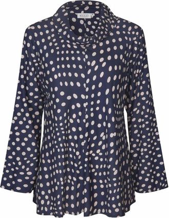 Masai Femme, Blouses et Chemises, Bleu, Taille: 46 FR Manches Longues
