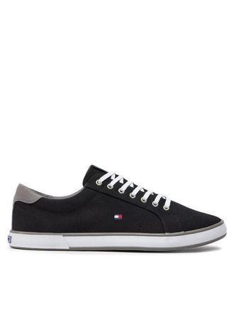 Tommy Hilfiger Sneakers aus Stoff Harlow 1D FM0FM00596 Schwarz