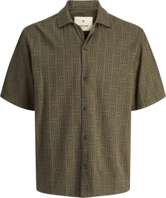 Jack & Jones Jprbluvincent Print Resort S/S Shirt Sn