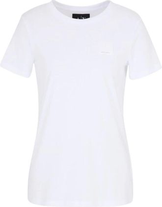 A|X Armani Exchange Kurz&auml;rmeliges T-Shirt - - Tops - Damen - Wei&szlig; - L