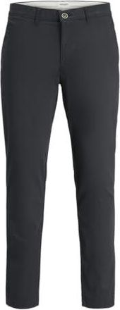 Jack & Jones Pantalon Chino Jpstmarco Jjturner pour Homme, Noir, 29W / 34L