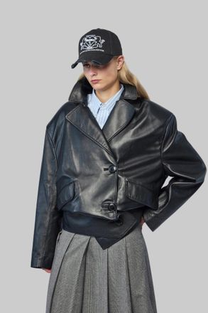 Vaquera Women Leather Overcoat