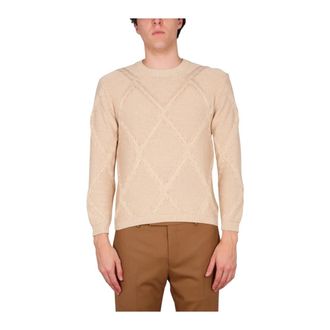 Ballantyne Herren, Strickwaren, Beige, XLGr&ouml;&szlig;e