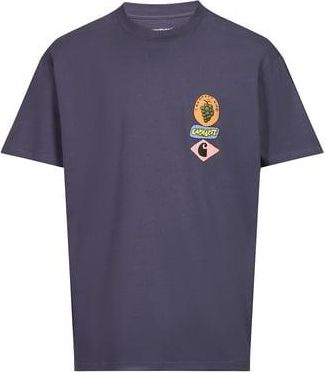 Carhartt Work in Progress T-shirt S/S Stacked Grapes en coton