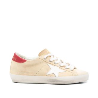 Golden Goose Beige Star Sneakers Italien Flache Sohle - - Shoes - Herren - Beige - 39 EU