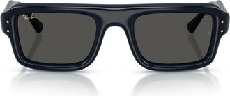 Ray-Ban unisex, Accessoires, Bleu, Taille: 54 MM Occhiali da sole